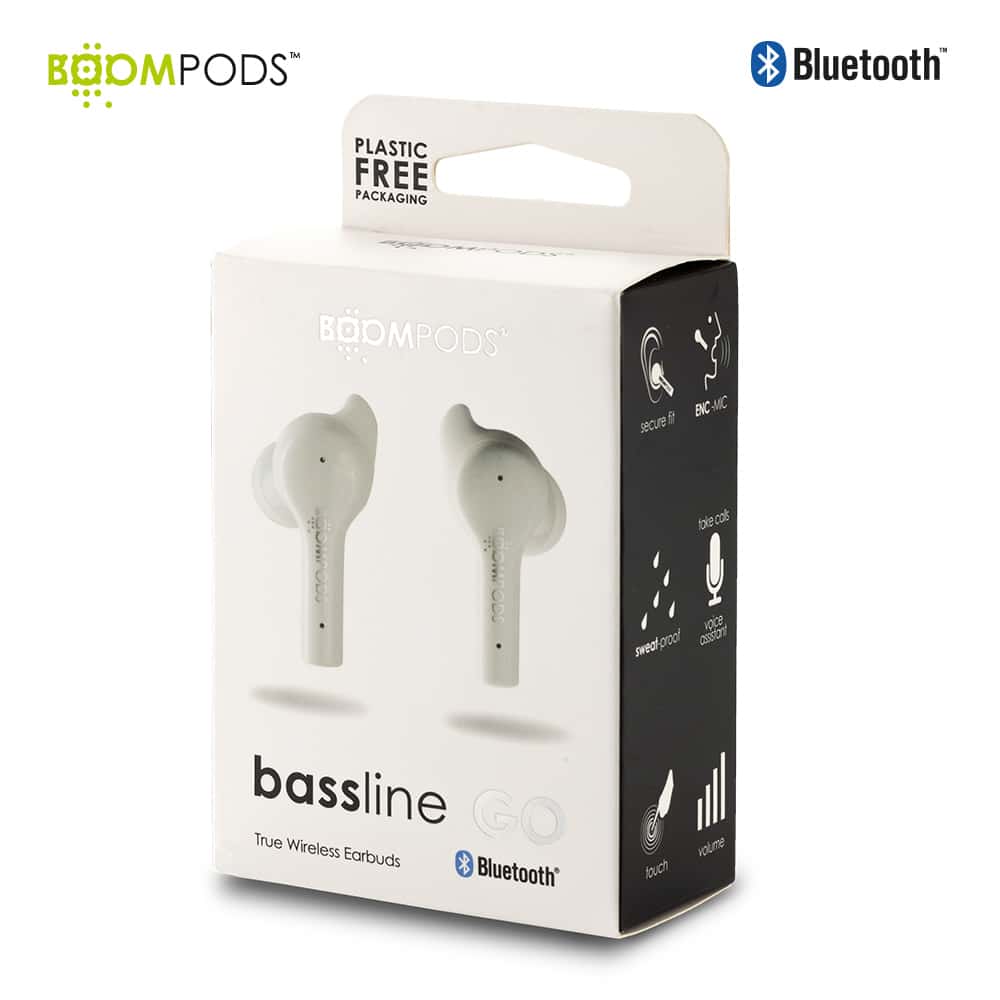 AUDIFONOS BLUETOOTH BASSLINE GO BOOMPODS
